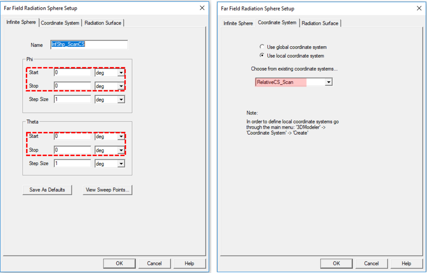 How do I plot the embedded antenna element radiation pattern?