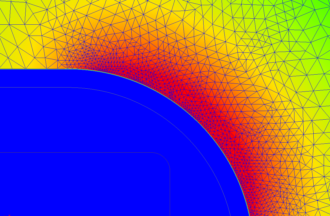 Improving Mesh Quality for Curved Surfaces in Simulations
