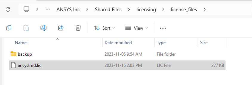 How to modify the hostname of an Ansys License Server