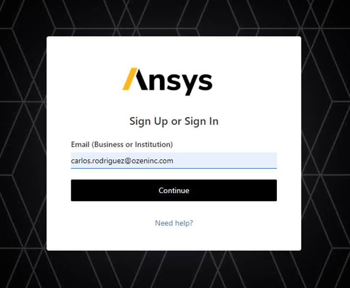 How To Create An Ansys Customer Portal Account