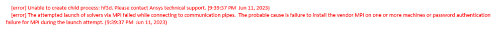 How to Resolve the "Unable to Create Child Process: hf3d" Error in HFSS