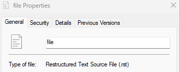 How can I read RST Files?