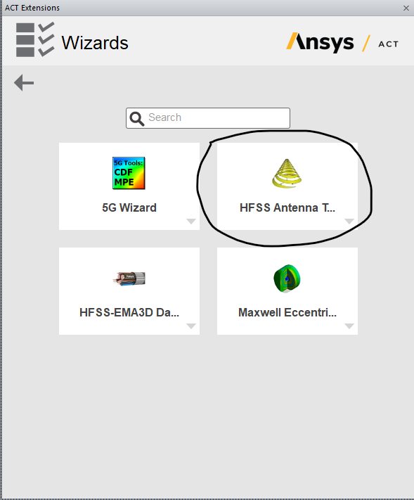How to access the HFSS Antenna Toolkit