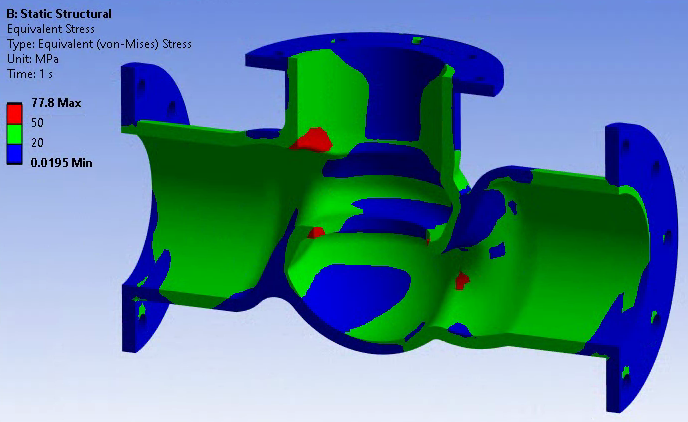 How do I modify the scale legend in Ansys Mechanical?