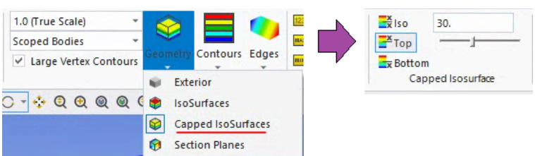 How do I modify the scale legend in Ansys Mechanical?